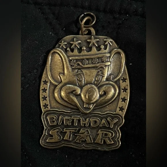Chuck E Cheese Birthday Party Medal